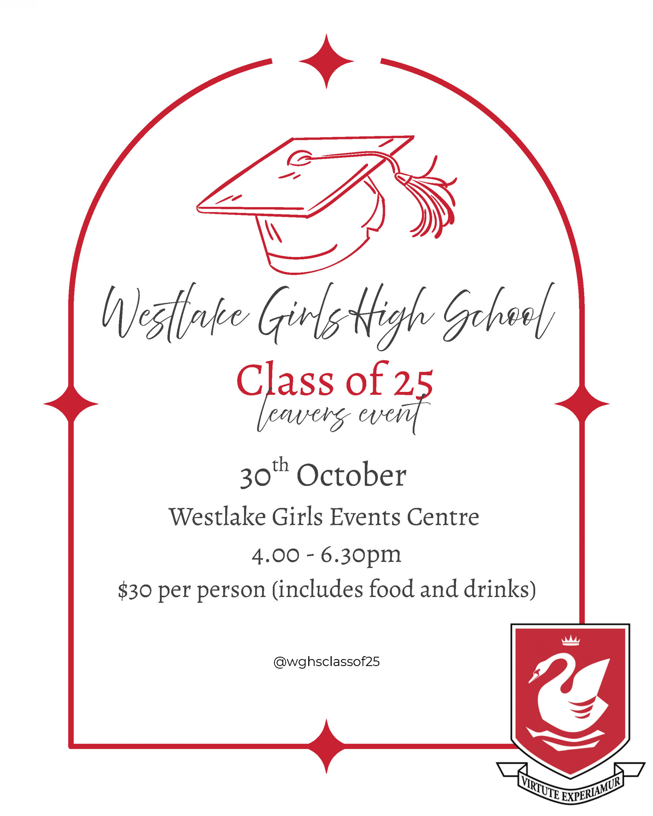 eTicket Event | WGHS Year 13 Leavers Event